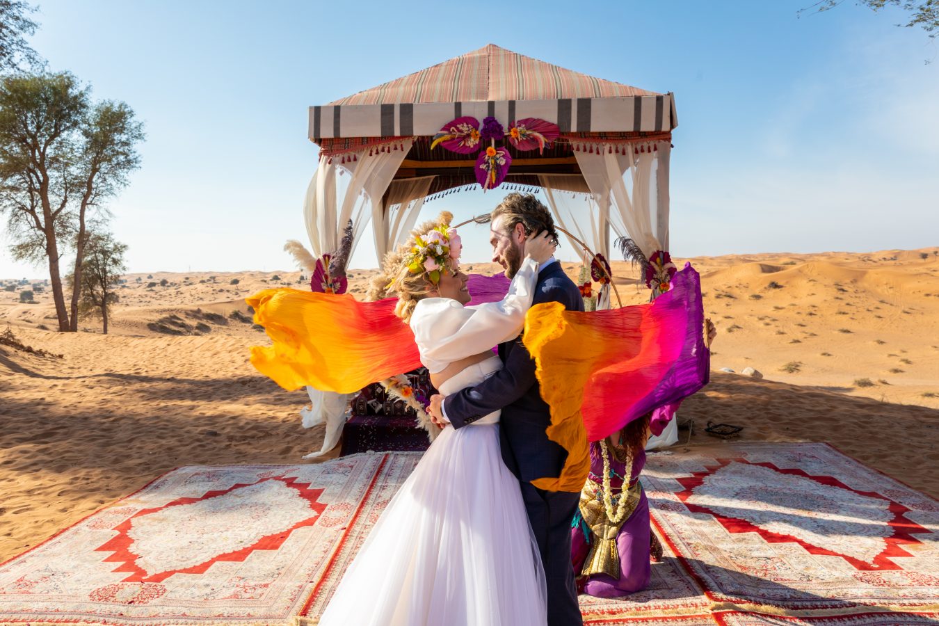 A DIY Festival Themed Wedding In RAK - Ali & Jenny
